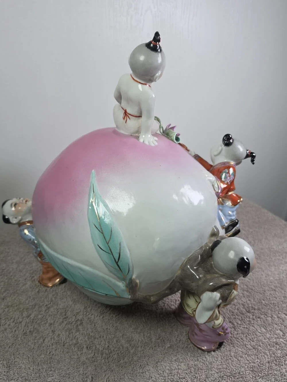 Art | Vintage Chinese Porcelain Figurine Called Longgevity Peach ...
